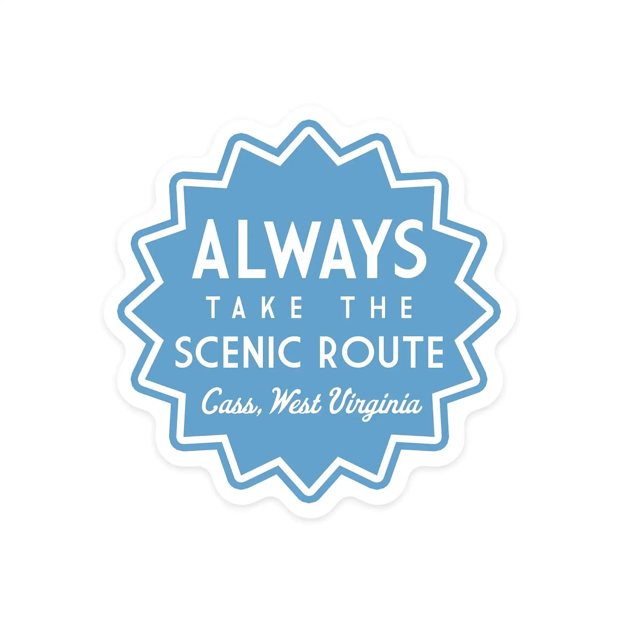 Cass, West Virginia, Always Take the Scenic Route, Simply Said, Contour ...