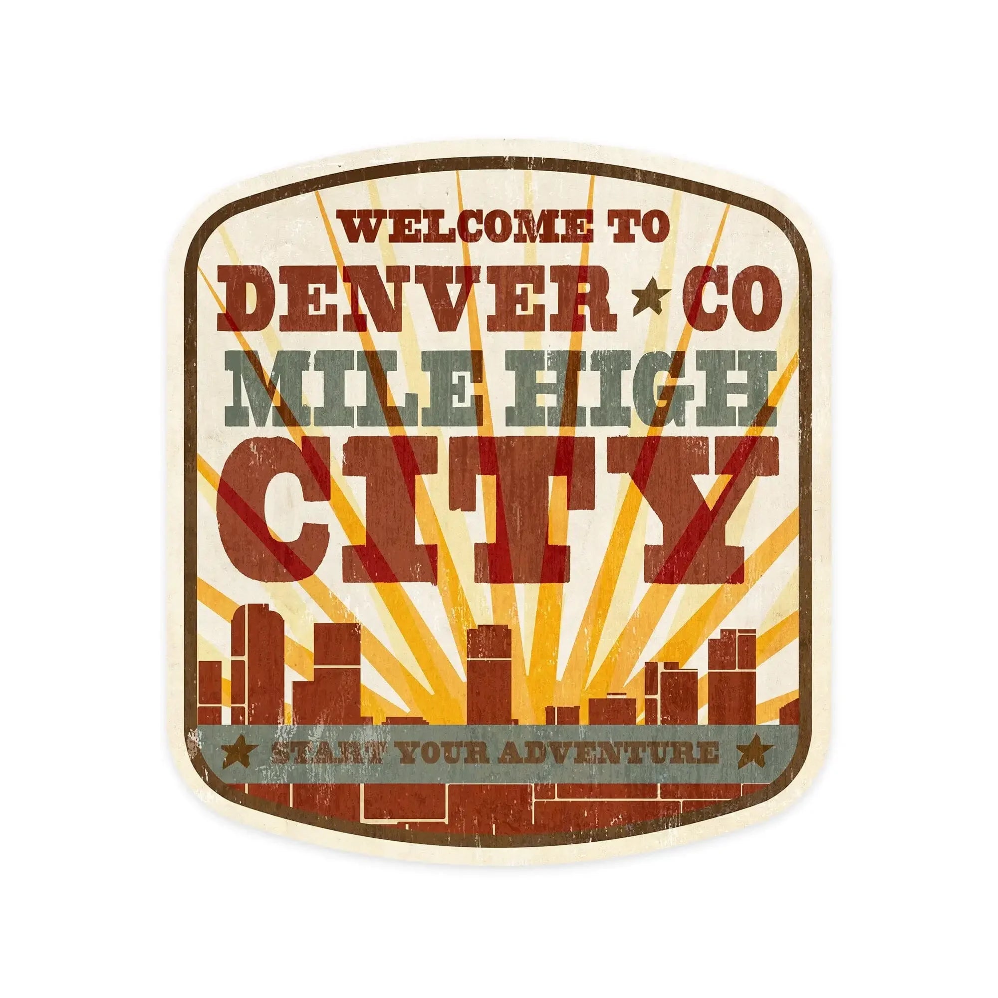 Denver, Colorado, Mile High City, Sunburst, Start Your Adventure ...