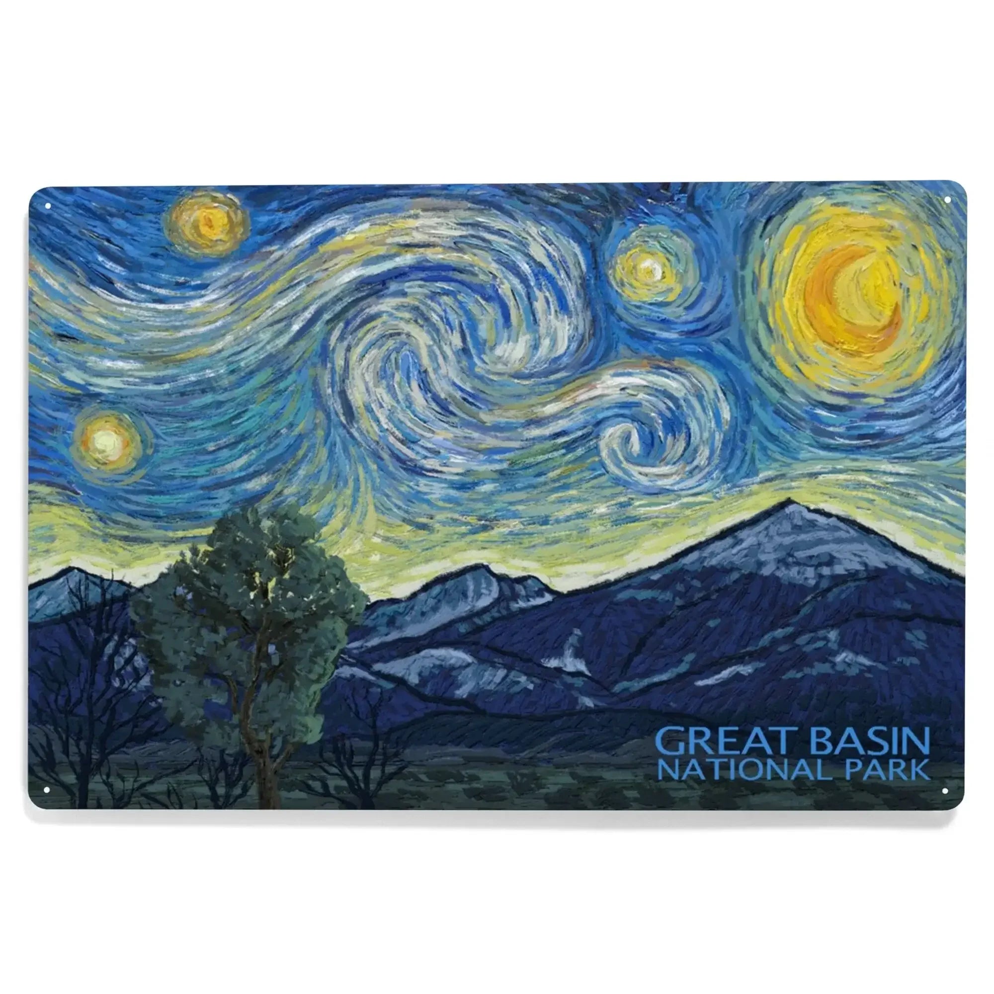 Great Basin National Park, Starry Night National Park Series – Lantern ...