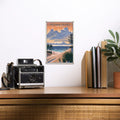 Indiana Dunes National Park, Lithograph metal signs – Lantern Press