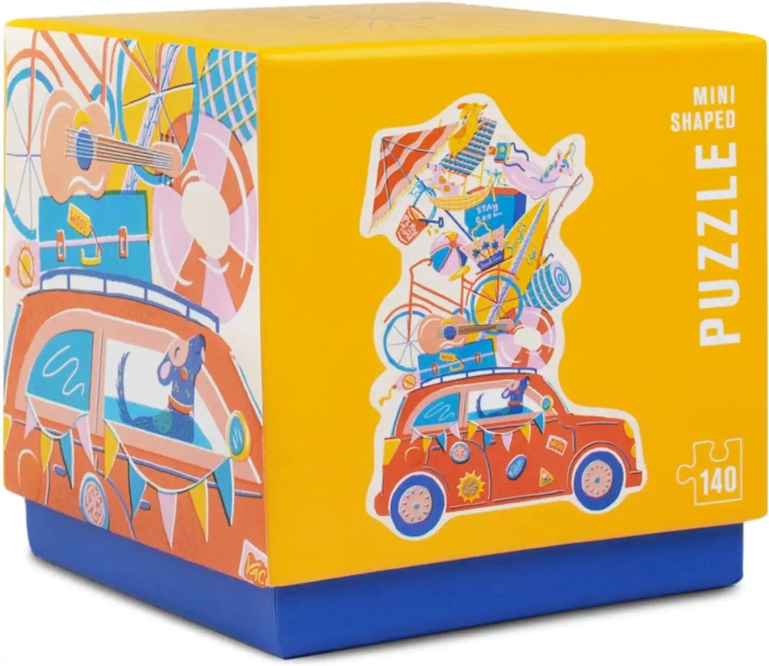 Lantern Press Mini Jigsaw Puzzle for Adults, Just Beachy