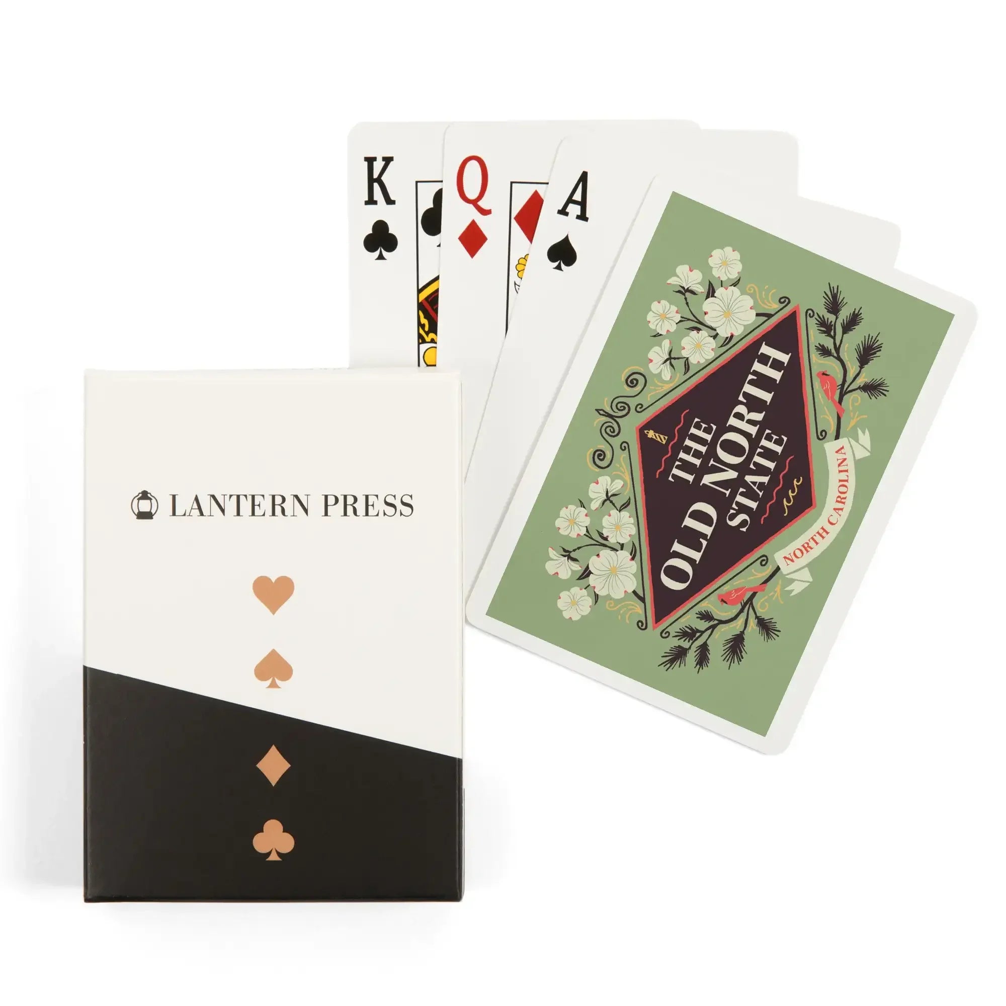 Playing Cards, North Carolina, State Motto Crest, State Series, Poker ...