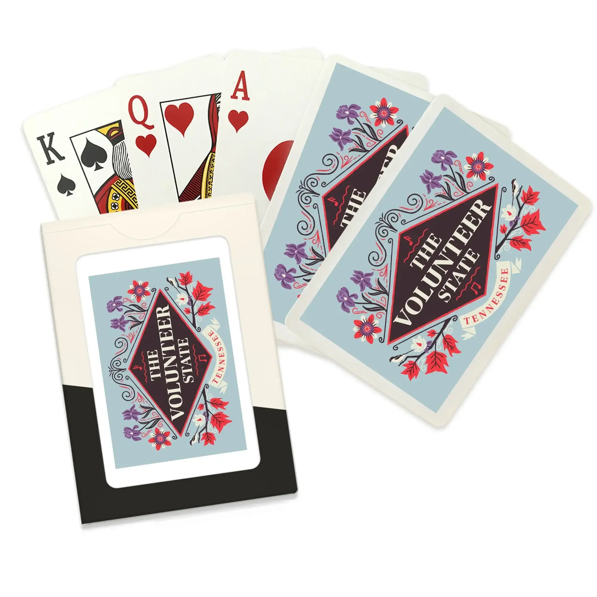 Playing Cards, Tennessee, State Motto Crest, State Series, Poker sized ...
