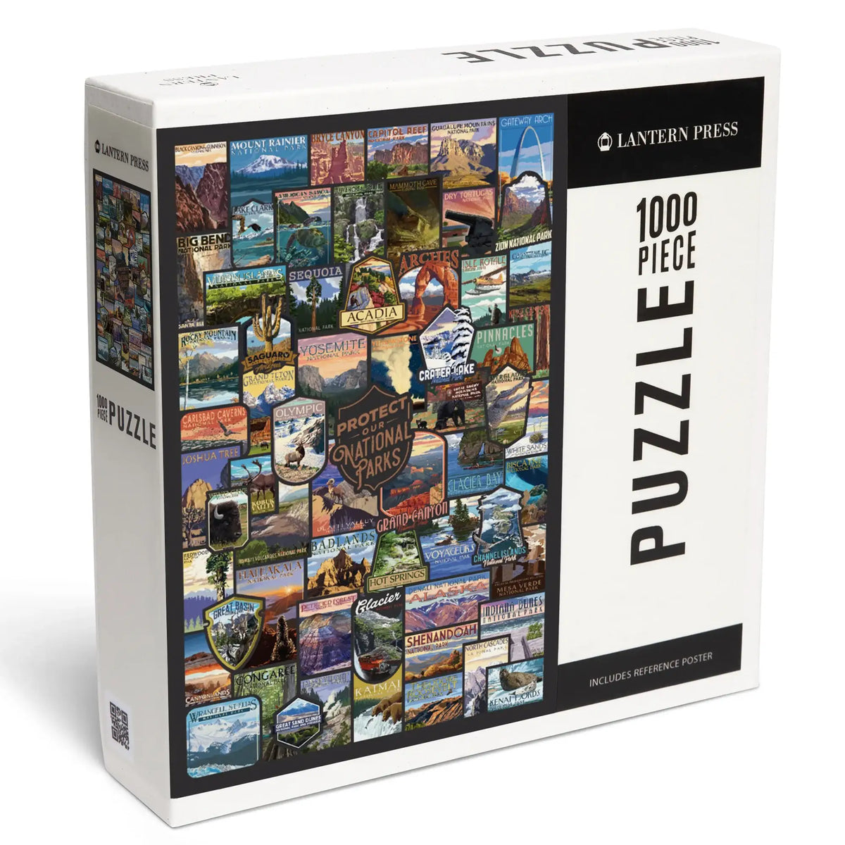 Protect Our National Parks, Collage, 1000 piece jigsaw puzzle – Lantern ...