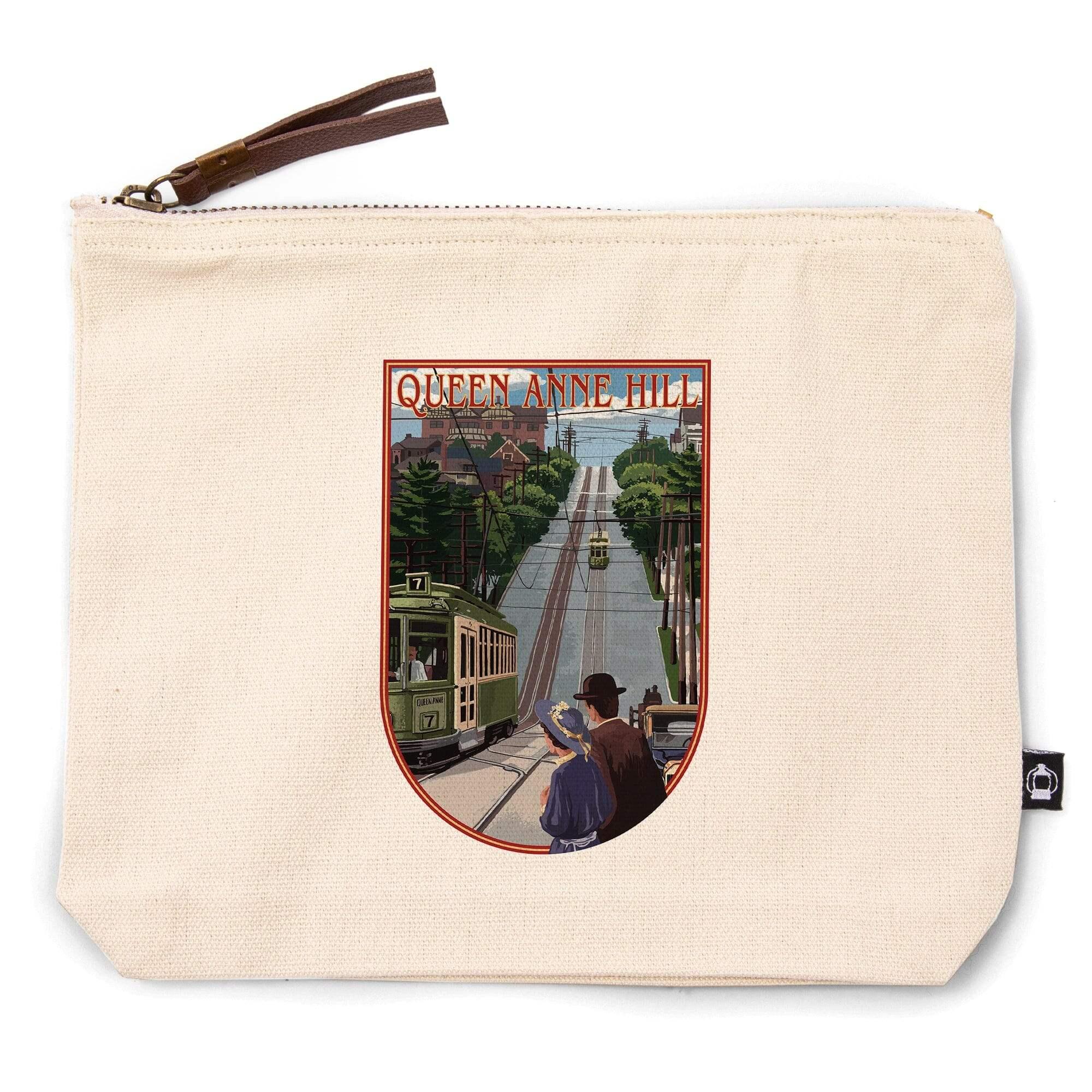 Seattle, Washington, Queen Anne Hill Counterbalance, Zipper Go Bag ...