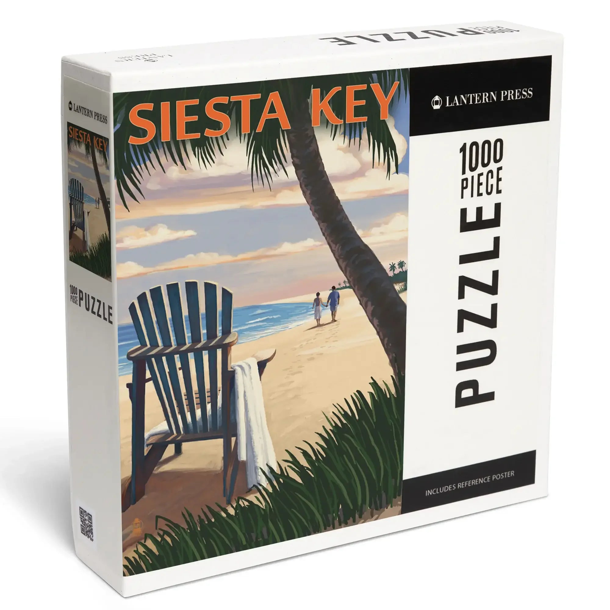 Siesta Key, Florida, Adirondack Chair on the Beach, 1000 piece jigsaw ...