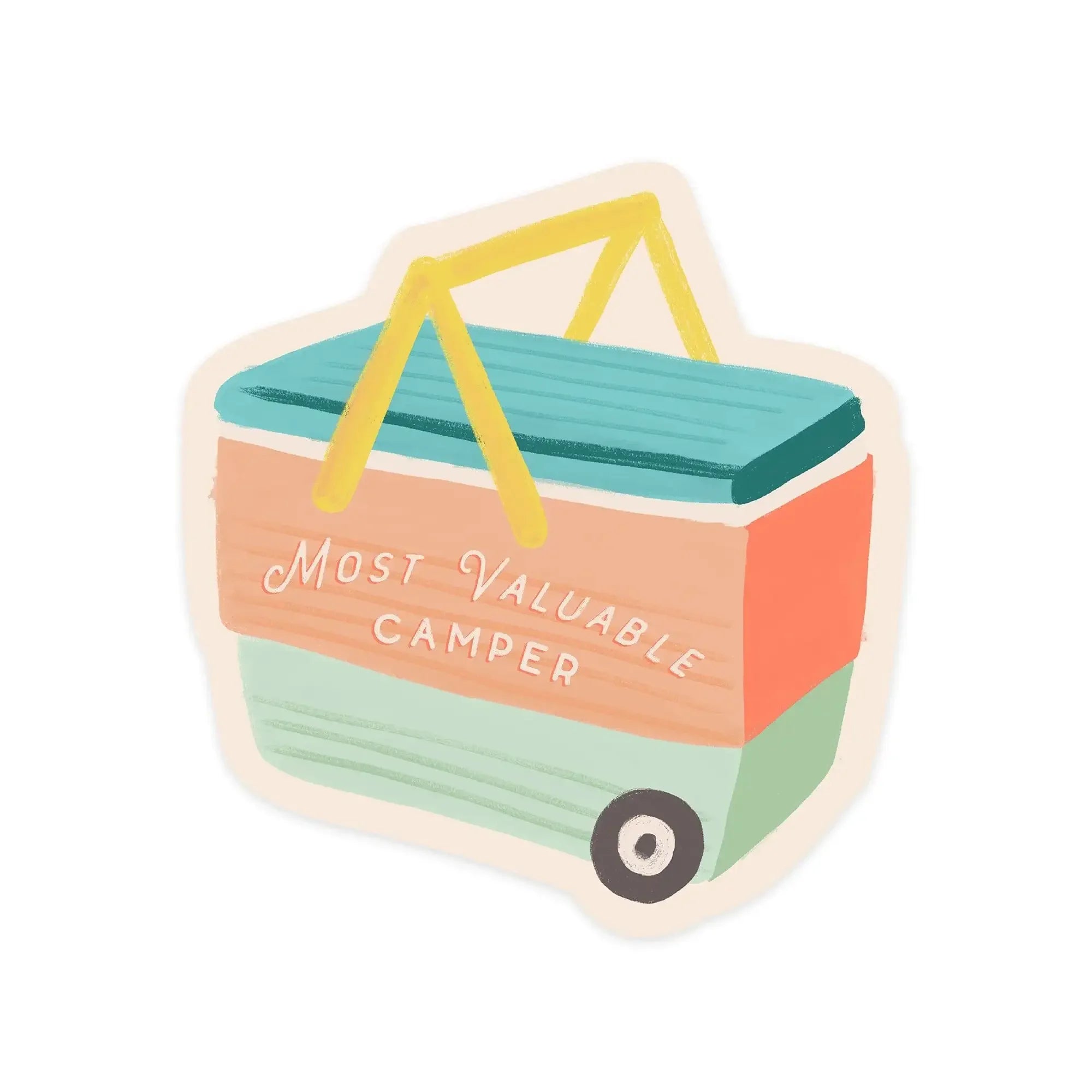 Vintage Summer Series, Most Valuable Camper Cooler, Contour, outdoor ...