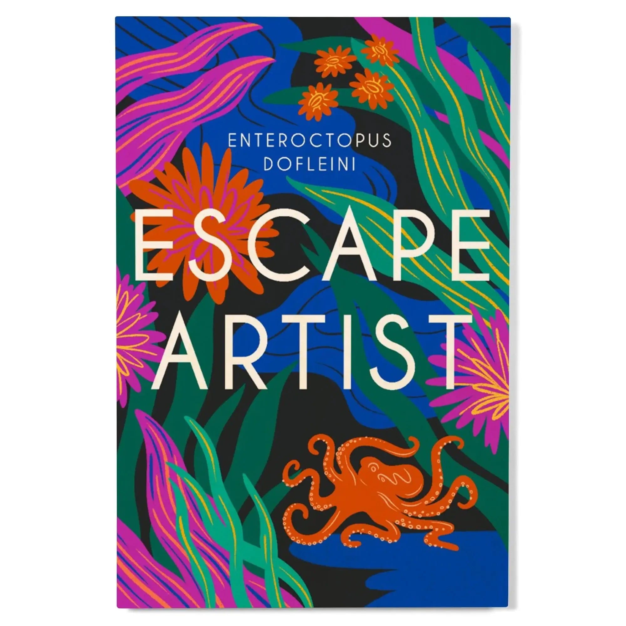 Lush Environment Collection, Octopus Foliage, Escape Artist, Wood Sign ...